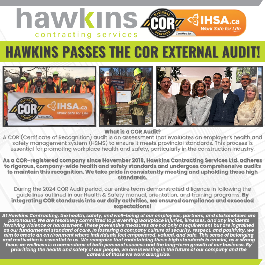 Hawkins | 2024 External COR Audit